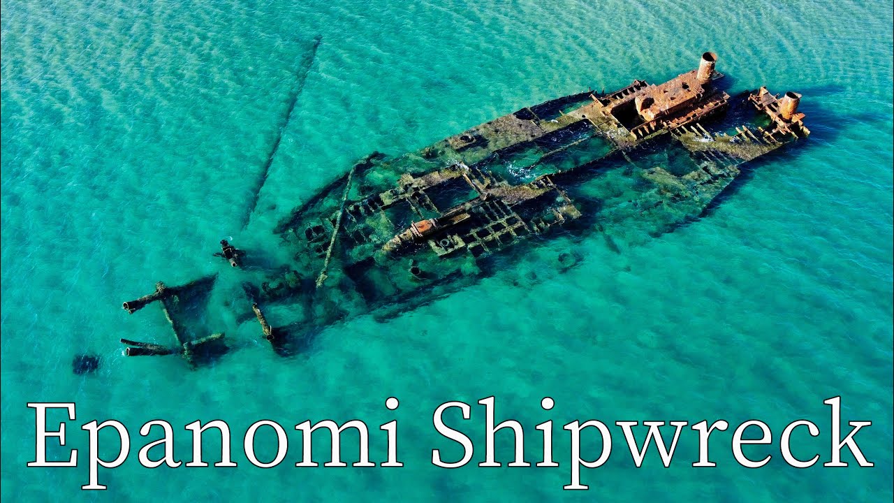 Exploring Epanomi’s Famous Shipwreck in Crystal Waters