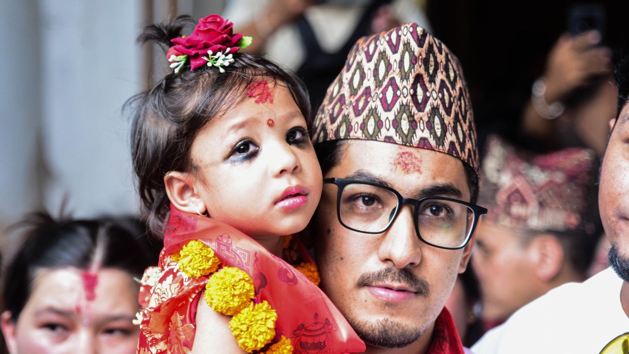 Nepal chooses toddler as its new ‘living goddess’