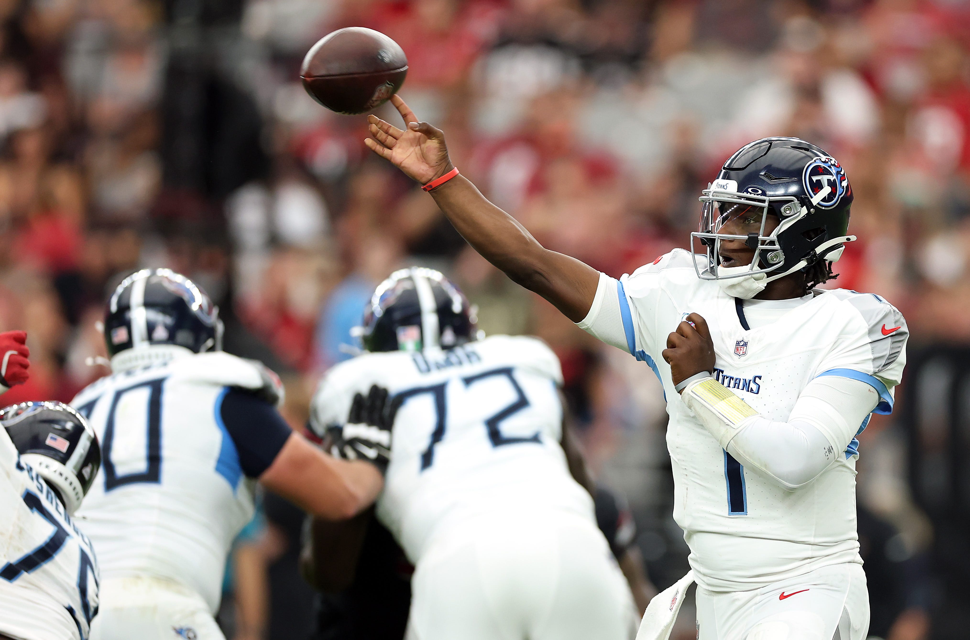 Cam Ward stats as Titans QB earns first career win in crazy comeback vs ...