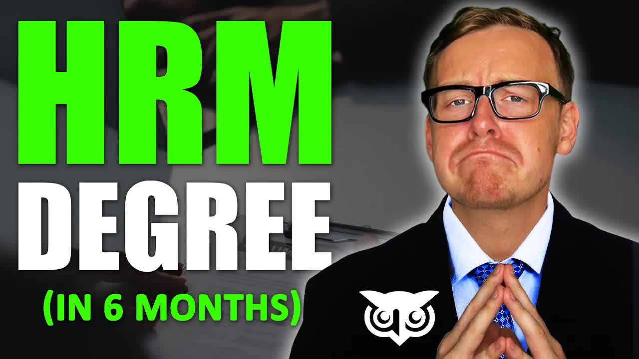 How to get a human resource management degree from WGU in 6 months