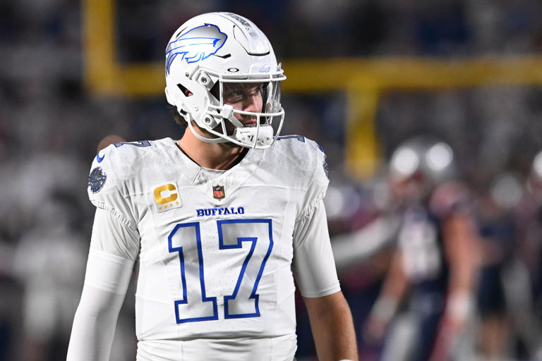 Josh Allen’s unusual game day hat has great story behind it