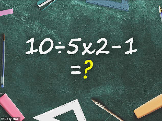 People are divided over answer to easy math problem - can you solve it ...