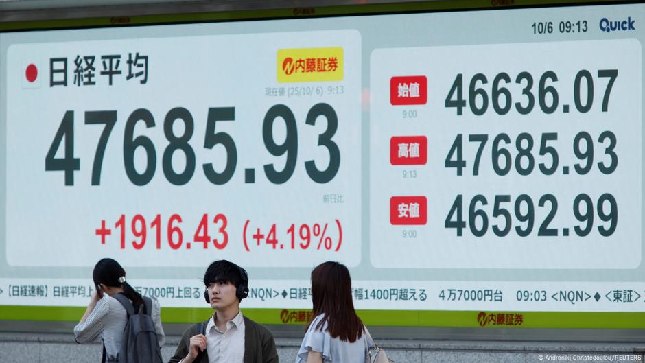 Japan's stocks surge after Takaichi wins party vote