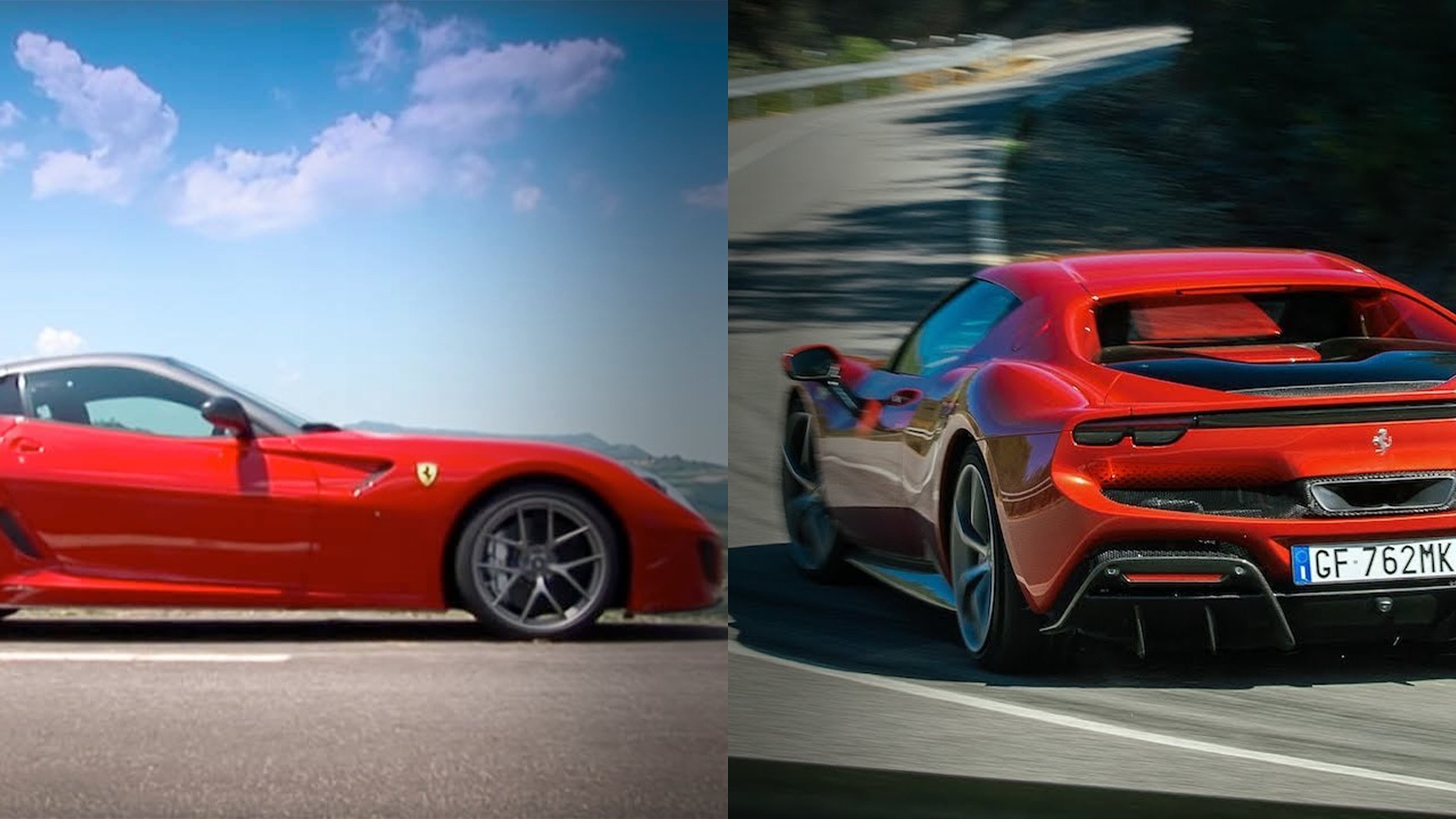 Ferrari 296 GTB vs Ferrari 599 GTO