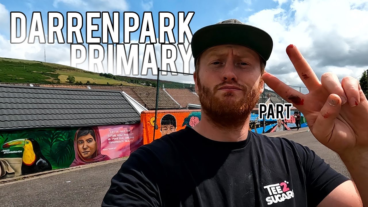 100-Foot School Mural: Transforming Walls with Art