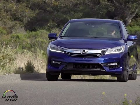 Primer manejo del Honda Accord híbrido 2017