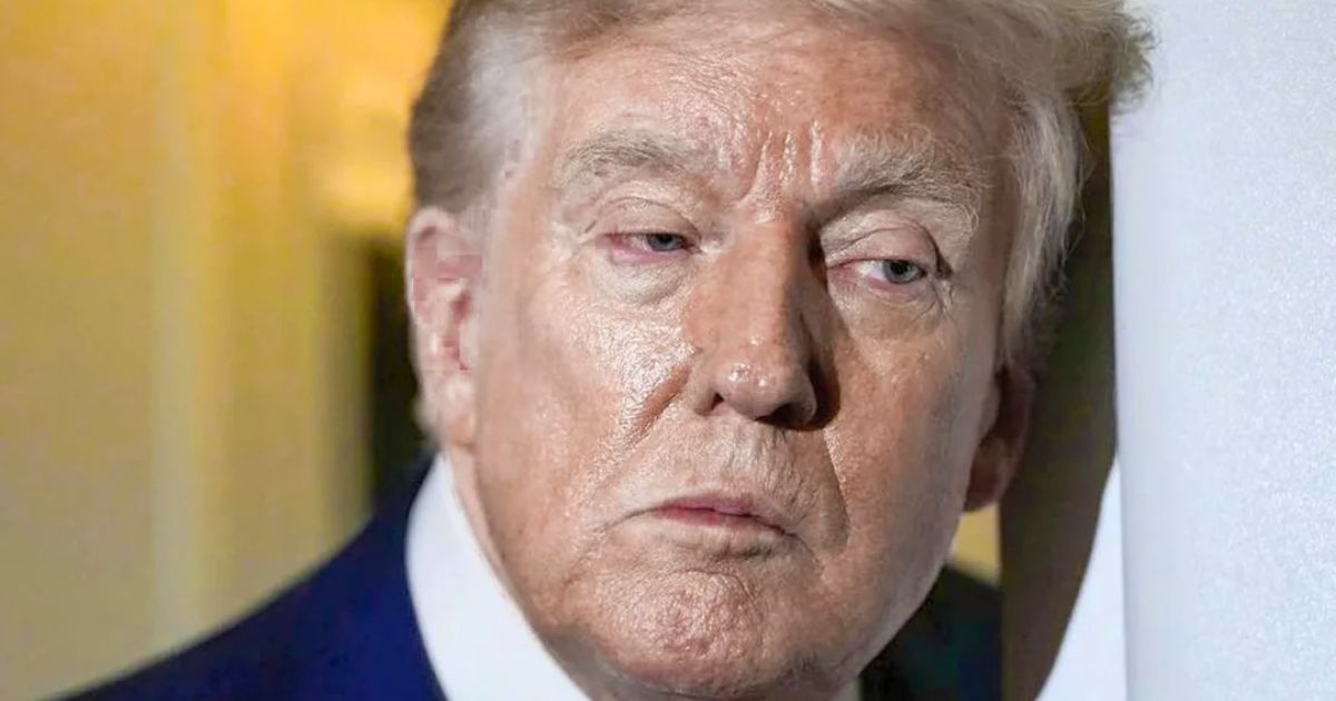 Donald Trump Without The Tan? This Viral Edit Reveals Pale Truth ...