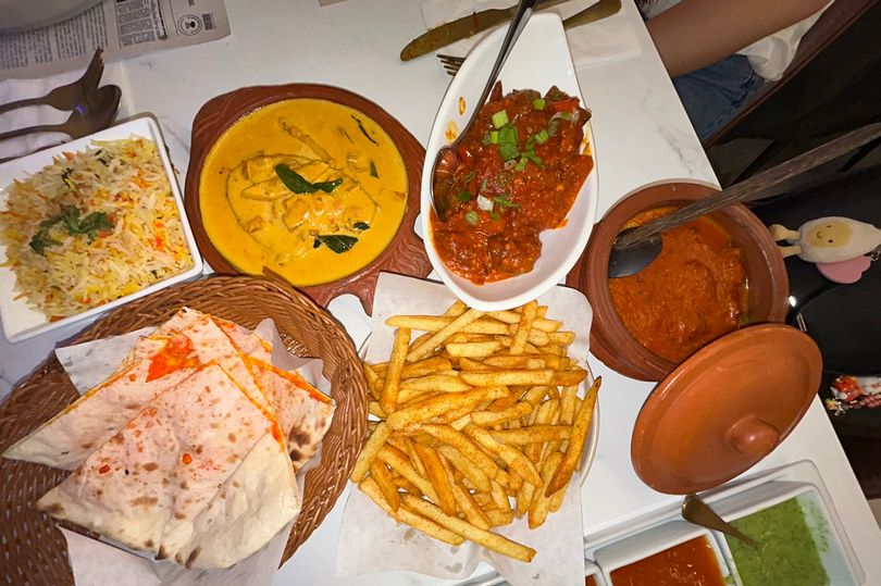 Liverpool's best curry house up an alleyway served me a plate like ...