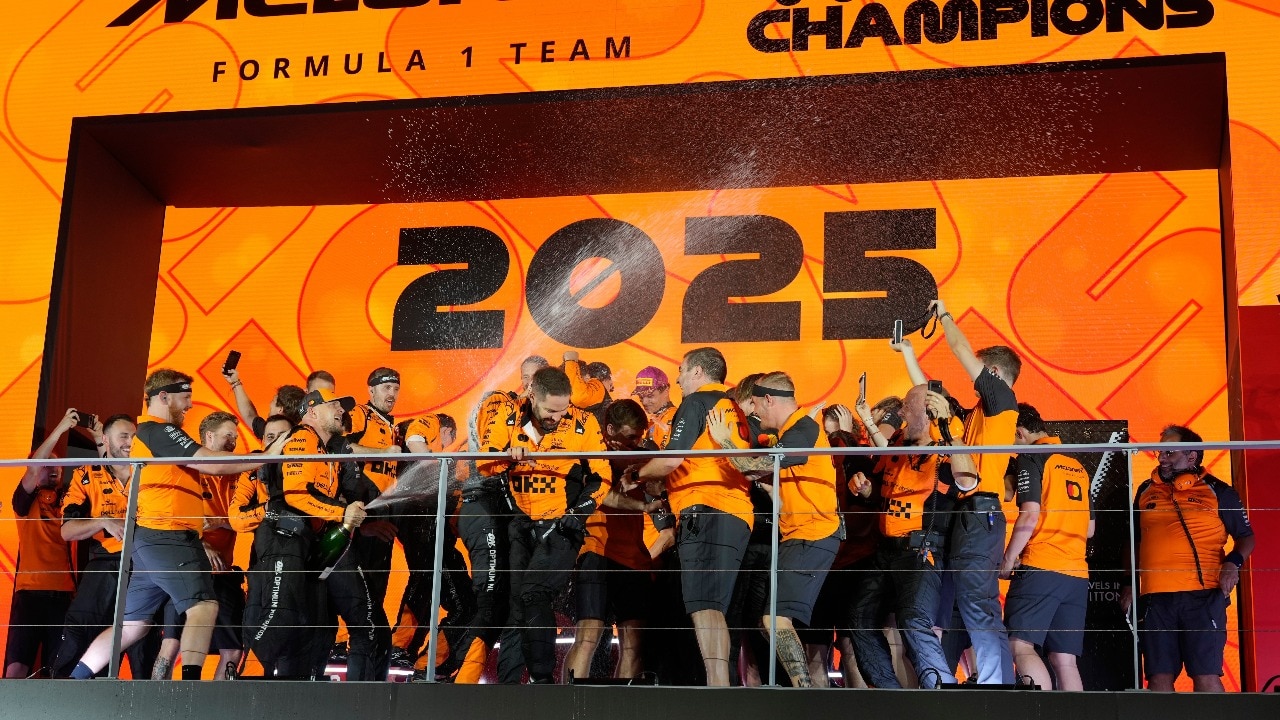 Singapore GP: Mercedes' George Russell takes win, McLaren take ...