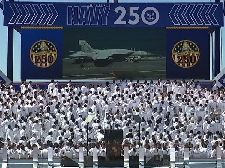 Watch Live: U.S. Navy 250th Anniversary Celebration At Naval Station ...