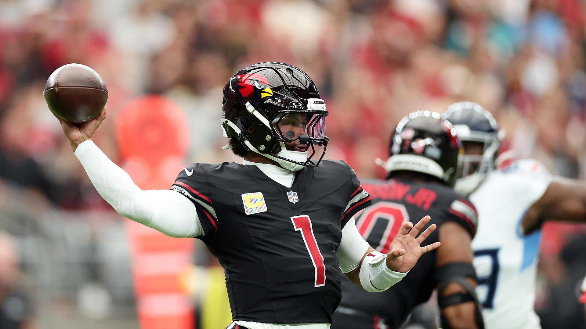 Kyler Murray puts Cardinals up 14-3 at end of first quarter