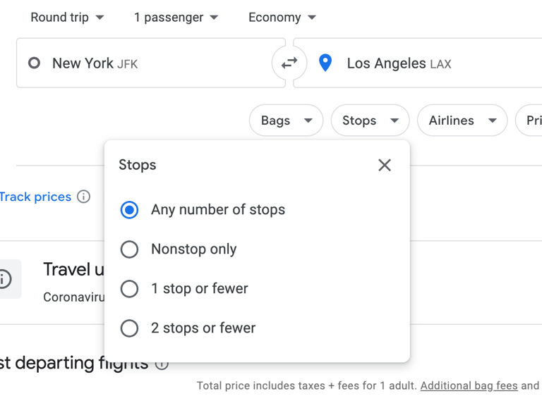 New tools: How to use Google Flights to find cheap flights