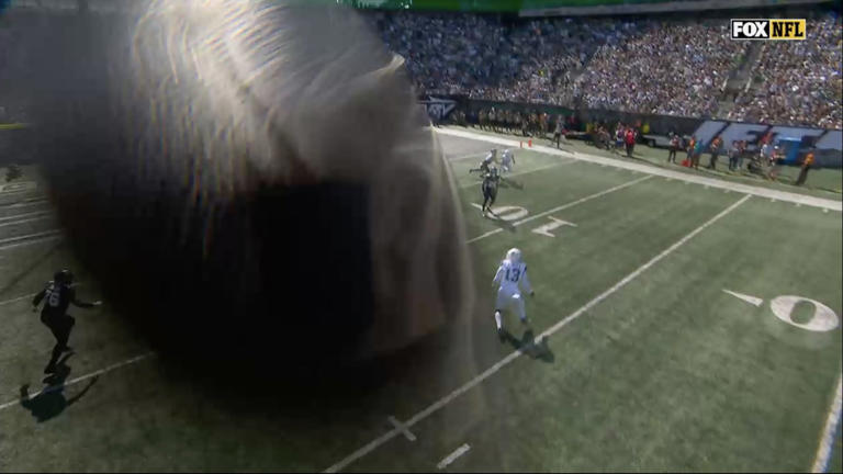 SkyCam takes hit in NFL game
