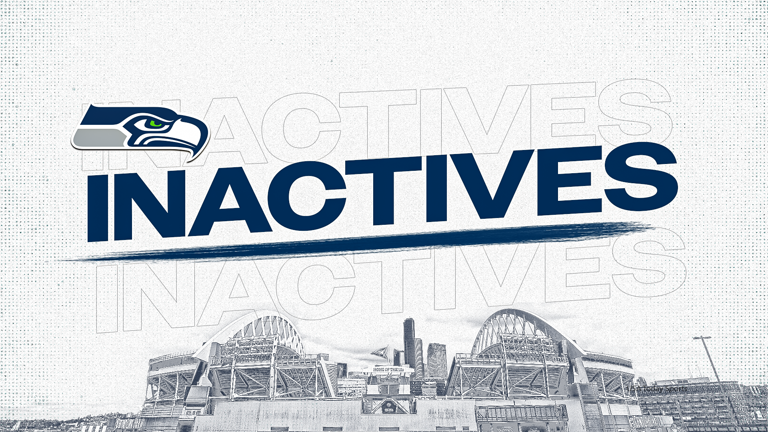 Seahawks announce 7 inactive players for Week 5 vs Tampa Bay Buccaneers