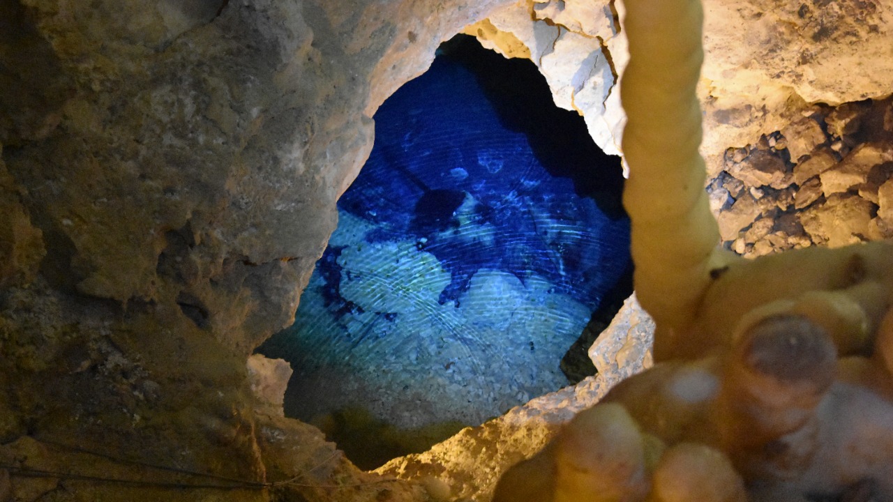 Archaeologists shocked by rare blue pigment in cave