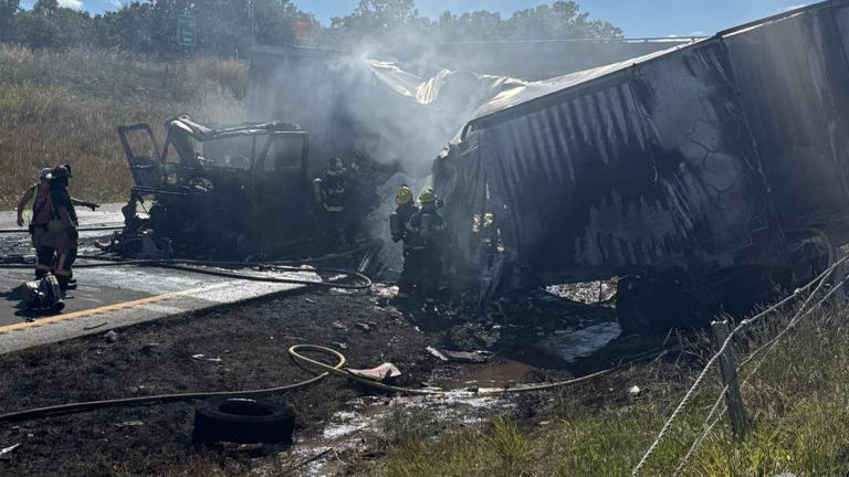 Doolittle Rural Fire Responds To I 44 Tractor Trailer Crash