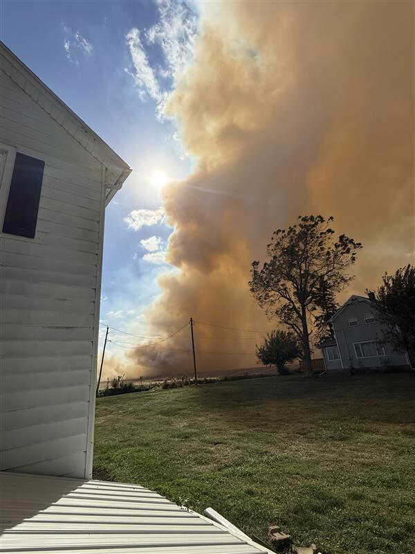 Cause of large field fire in Knox County identified, 2 firefighters treated