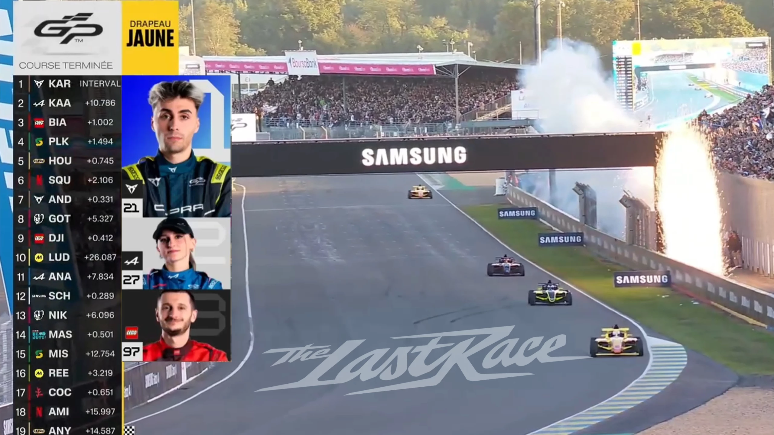 GP Explorer 3 : Karchez sacré, Squeezie enflamme, SCH sauvé in extremis