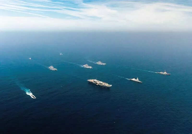 In a first, carrier strike groups of India, UK kick off high-voltage ...
