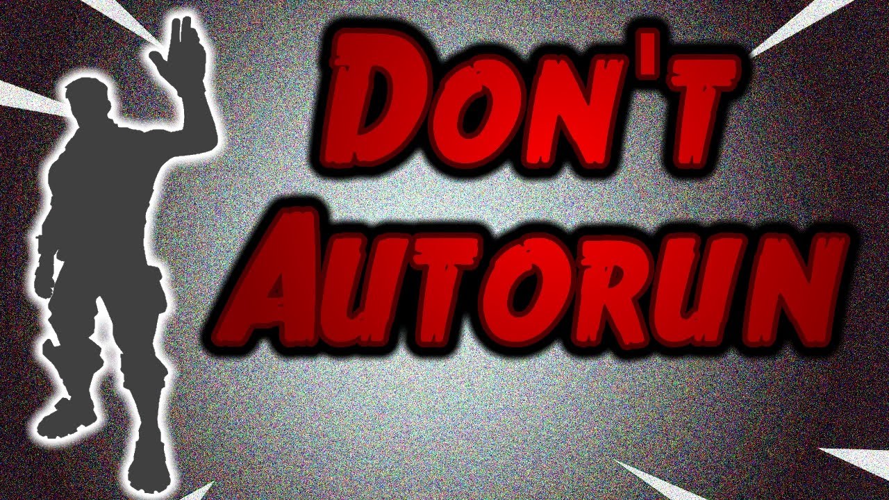 The Terrifying Truth About Autorun | Fortnite Horror Story