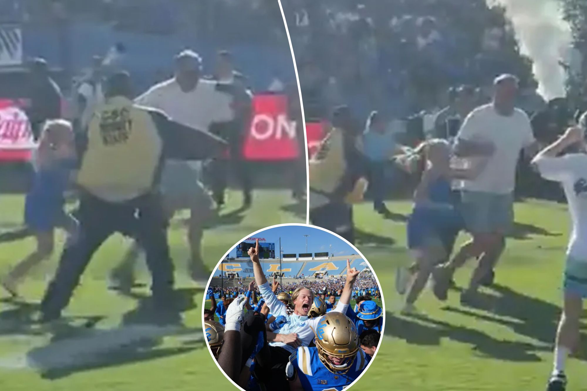 Security couldn’t stop anyone from storming field after UCLA’s Penn ...