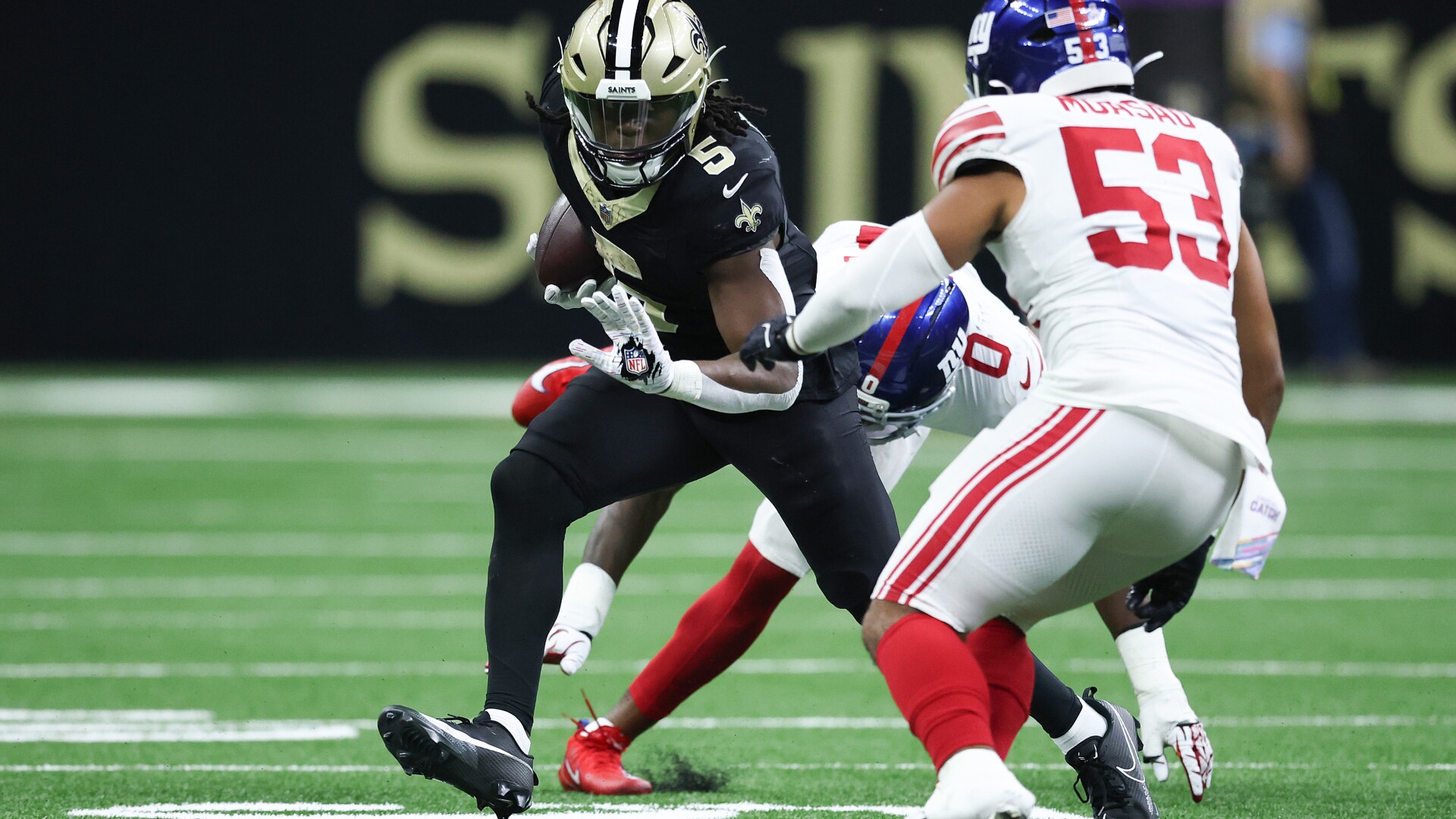 Spencer Rattler and the Saints beat the Giants for their first win