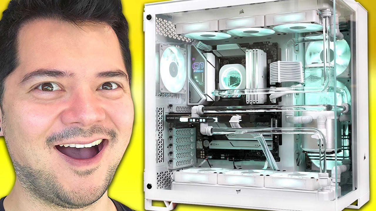 I built the cleanest custom PC! 🖥️