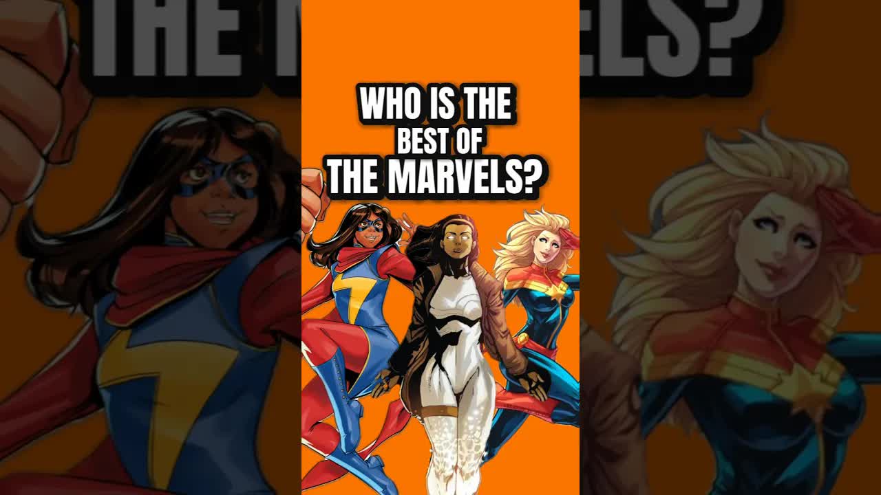 captain marvel, ms. marvel & spectrum - marvels universe best characters?