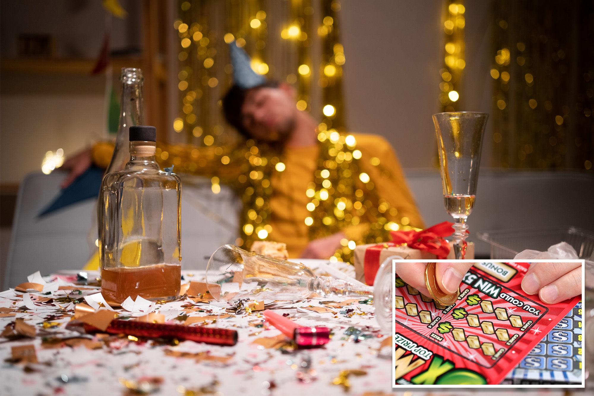 Forklift driver who won $1M in scratch-off lottery is hospitalized after non-stop partying ...