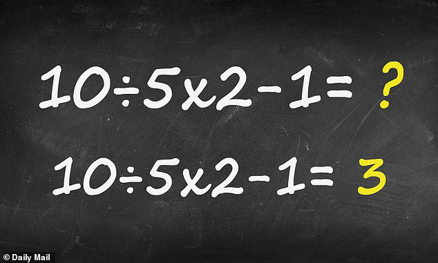People are divided over answer to easy math problem - can you solve it ...