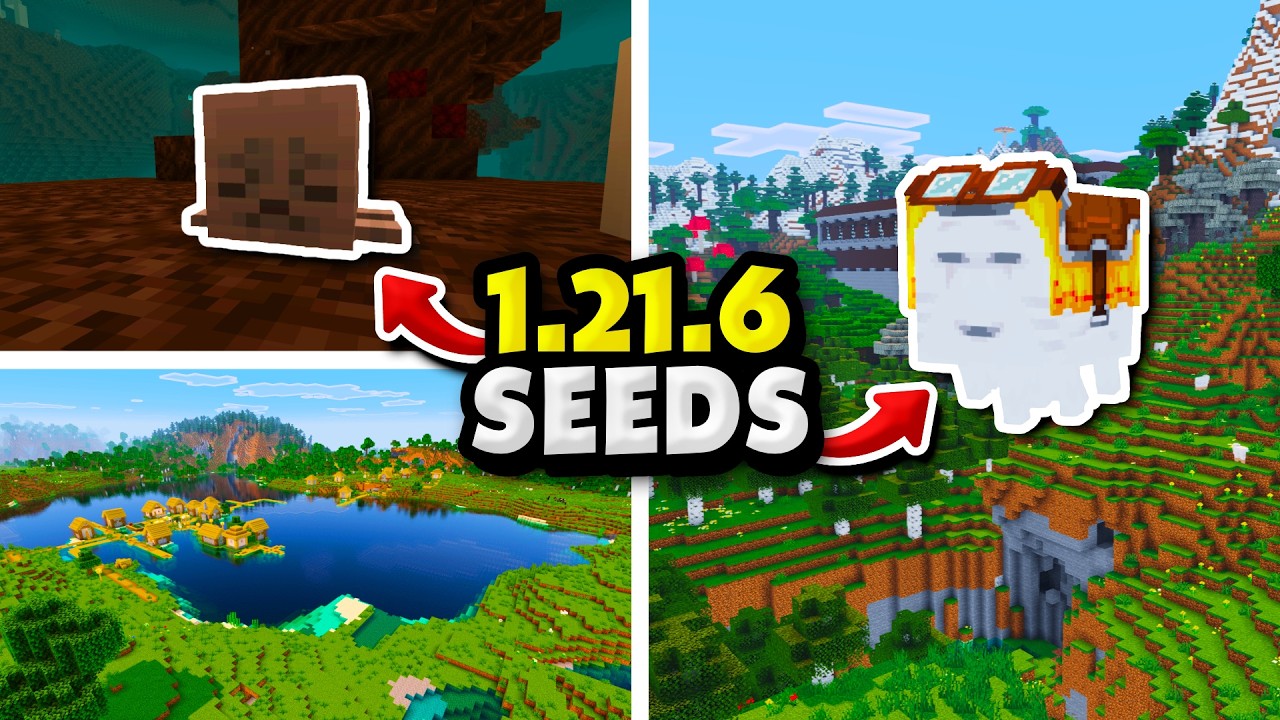Top 5 Minecraft 1.21.6 Seeds (Chase the Skies Update)