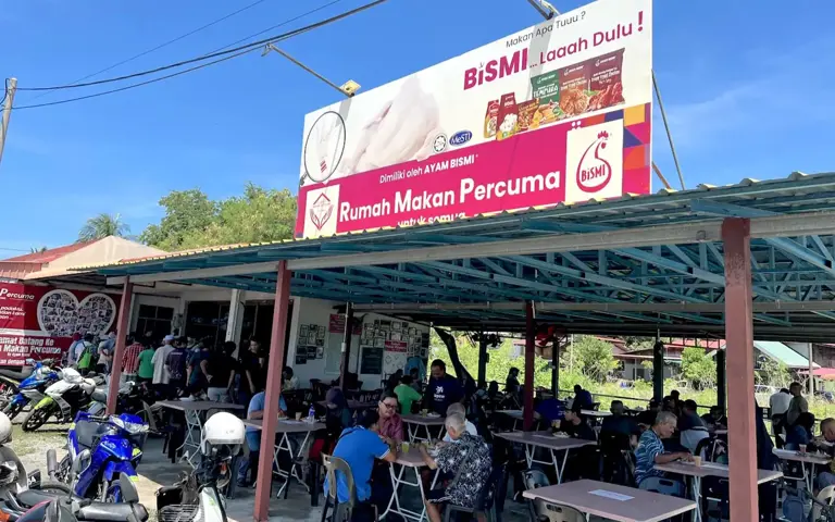 At Rumah Makan Percuma, no one has to prove they deserve a meal