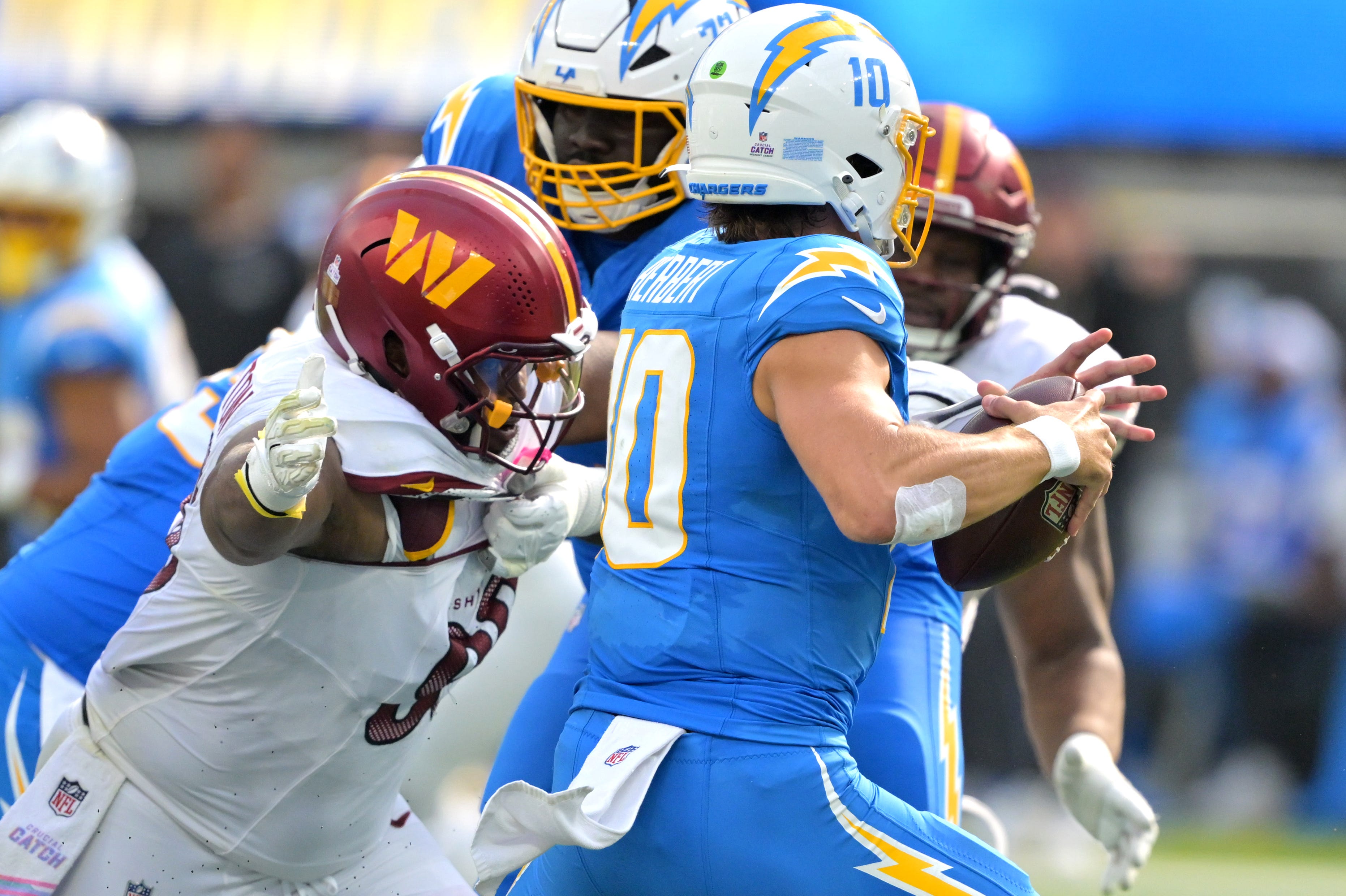 Commanders defeat Chargers: Here's how social media reacted to the big win