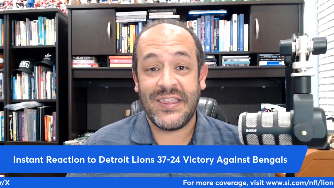 Instant Reaction to Detroit Lions 37-24 Victory Against Bengals