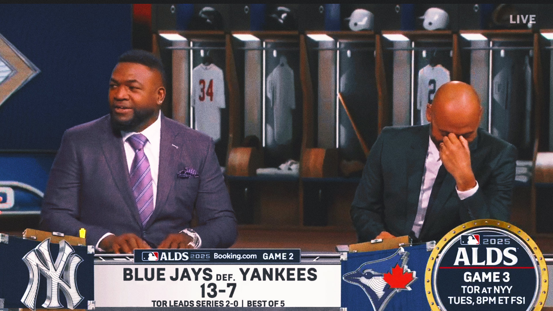 'Going to Cancún:' Big Papi Talks Yankees' Chances After Game 2 Loss
