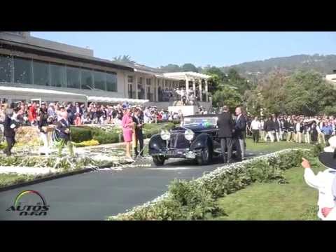 2015 Pebble Beach Concours d'Elegance mejor del espectáculo