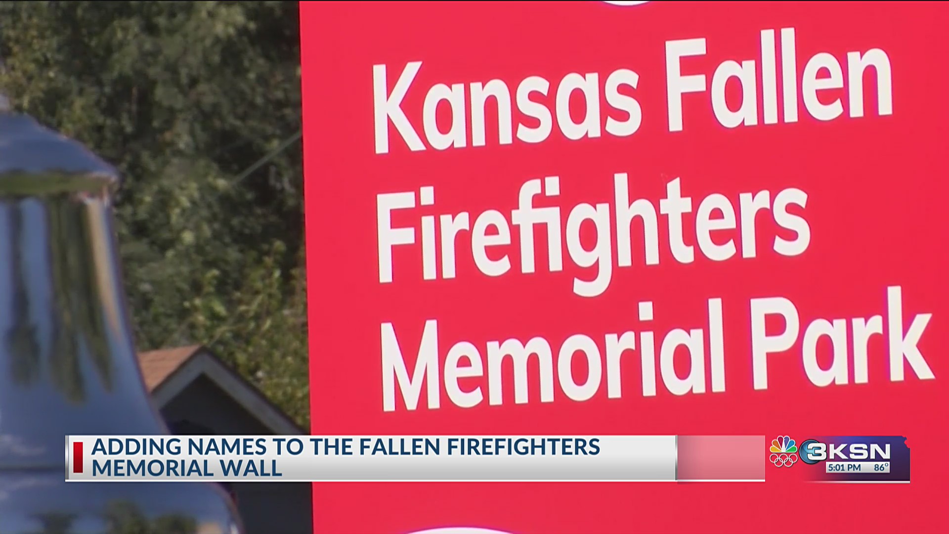 Four new names added to Kansas Fallen Firefighter Memorial wall