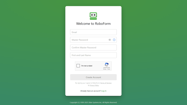 How to set up recovery methods in RoboForm