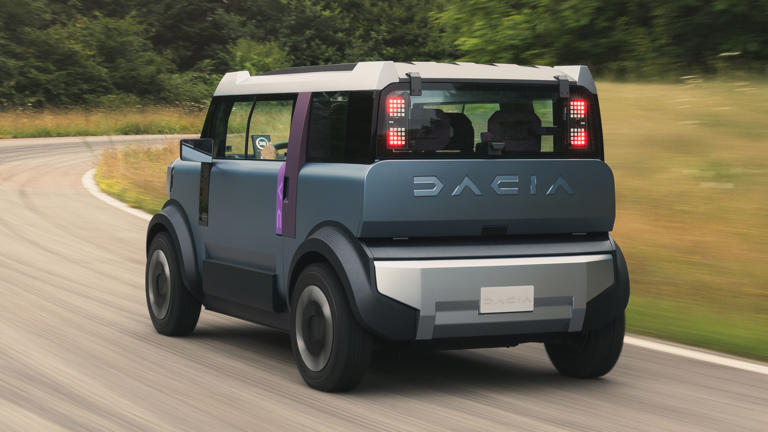 The Dacia Hipster concept is a tiny lightweight inspired by the OG Mini ...