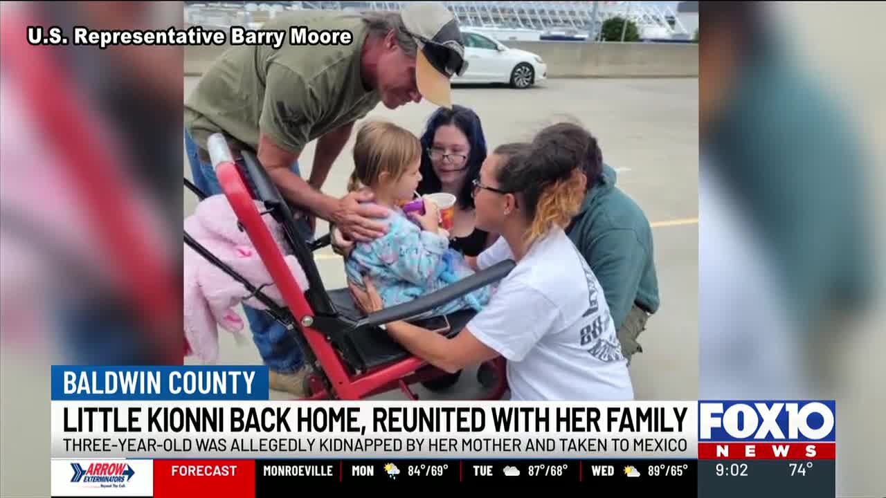 ‘A miracle’: Orange Beach toddler brought home from Mexico after ...