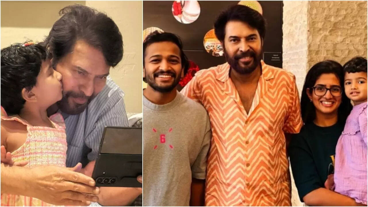 Mammootty shares special evening with Basil Joseph’s family; Little ...