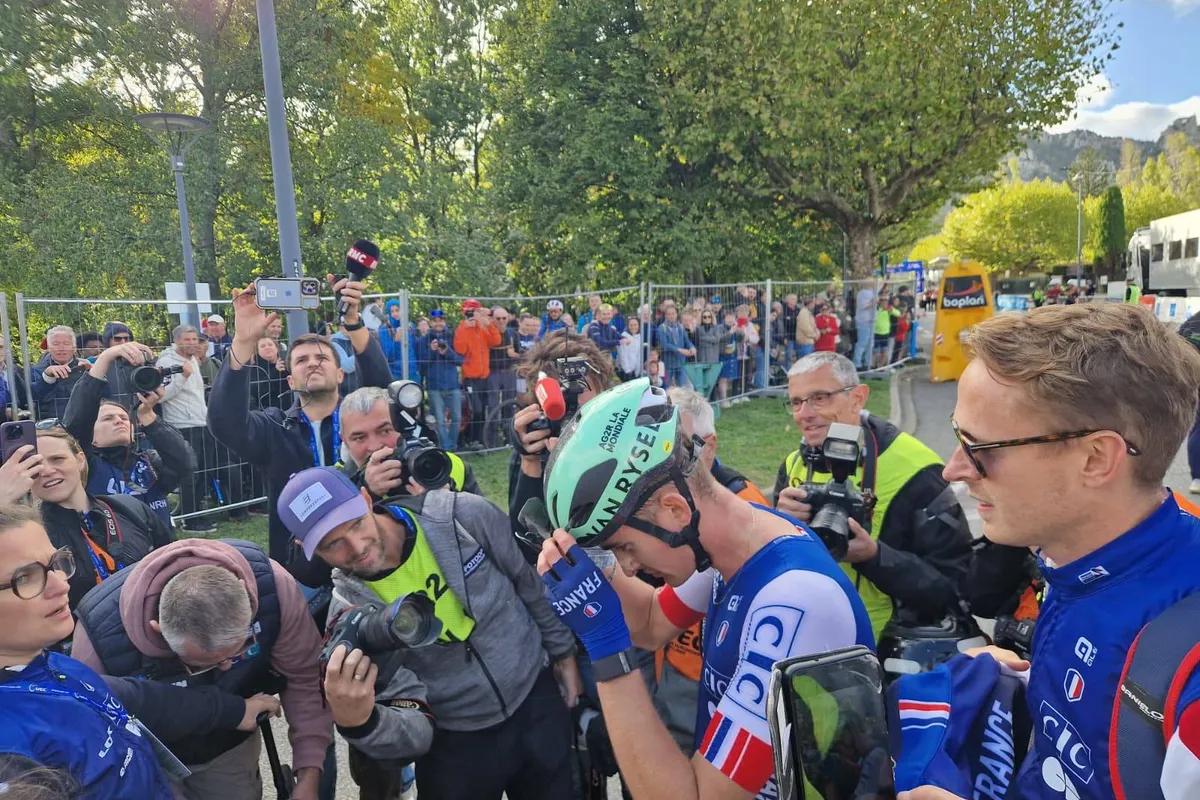 Good old Thomas Voeckler was the man who frustrated Evenepoel, says ...