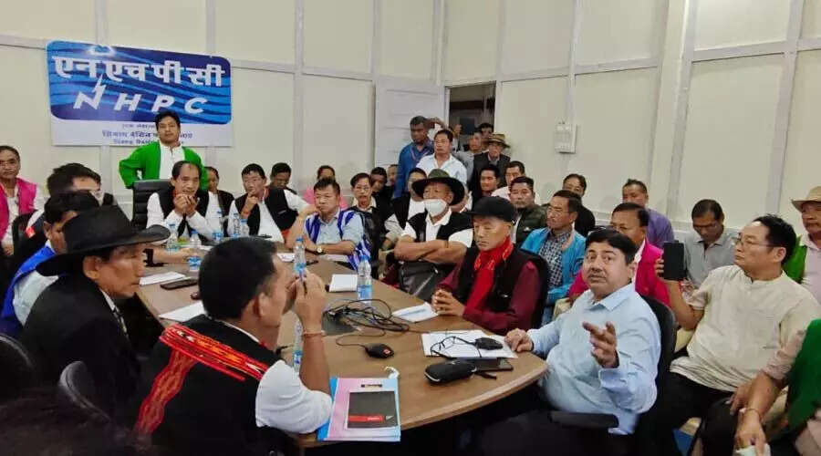 Consultative Meeting on Siang Upper Multipurpose Project Held in Itanagar