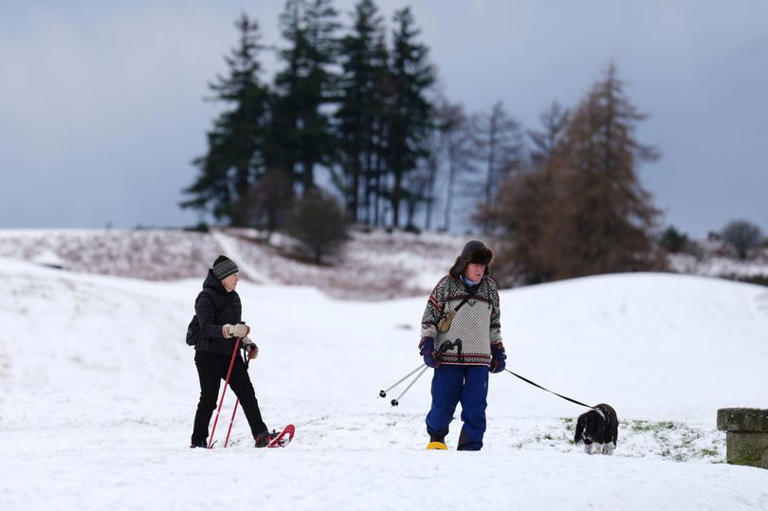 New UK weather maps show 36-hour snow bomb to hit in days with up to ...