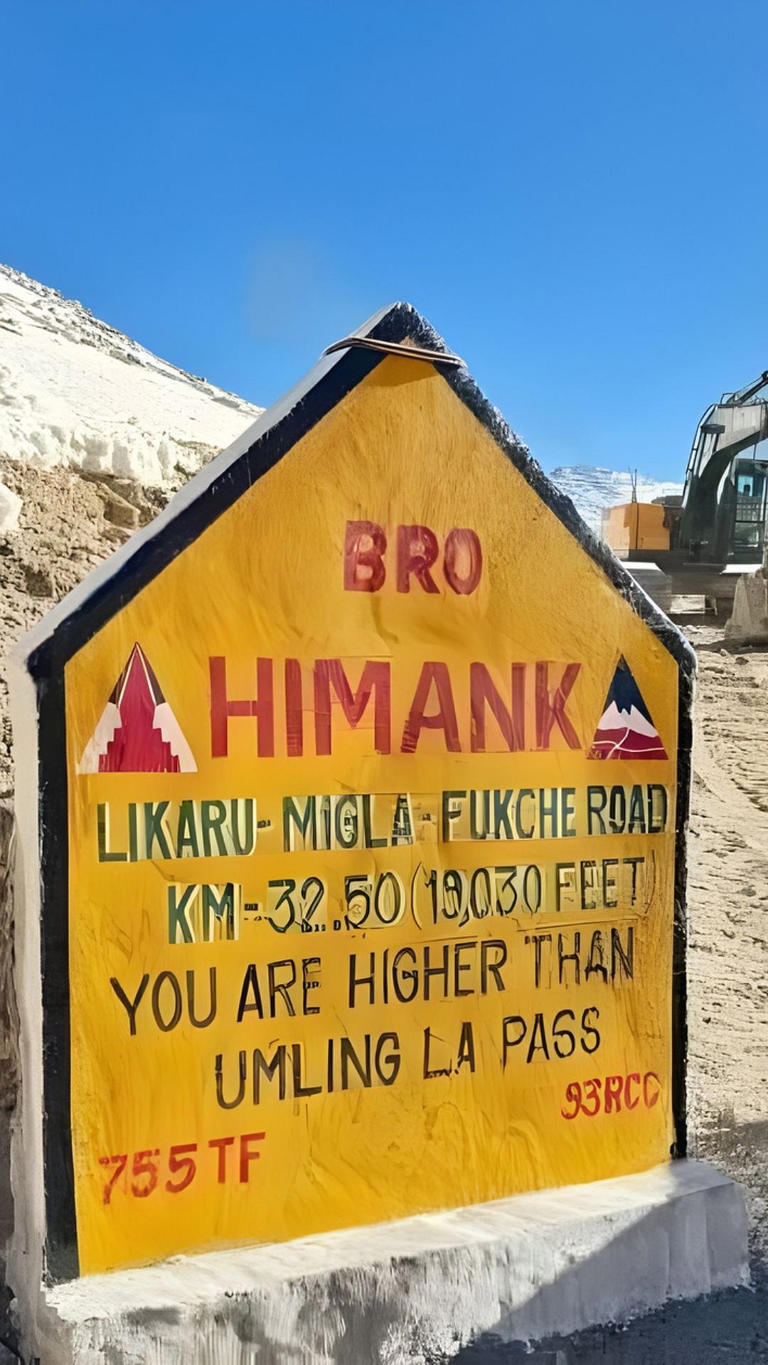 IN PICS: Mig La Becomes World's Highest Motorable Pass; BRO Breaks Its ...