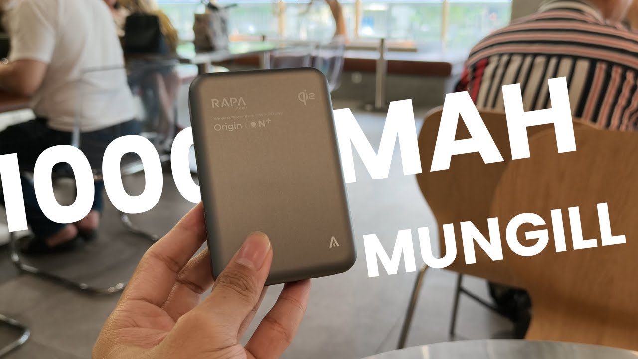 Powerbank RAPA Origin On+ Qi2 Ultra Slim Nirkabel