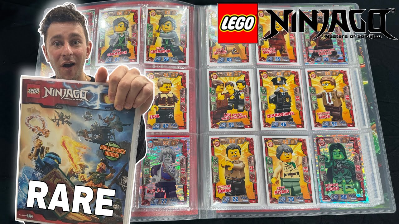 Unboxing Rare LEGO Ninjago Trading Cards