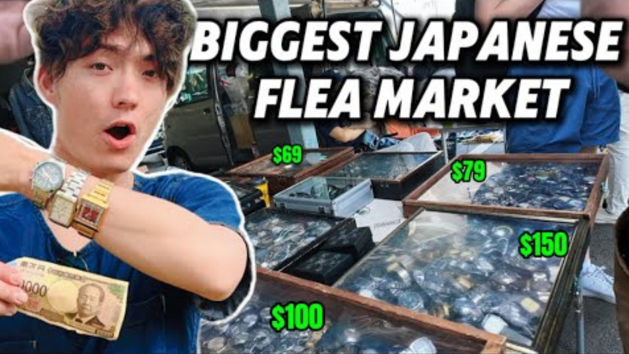 Watch Hunting at Japan's Biggest Flea Market