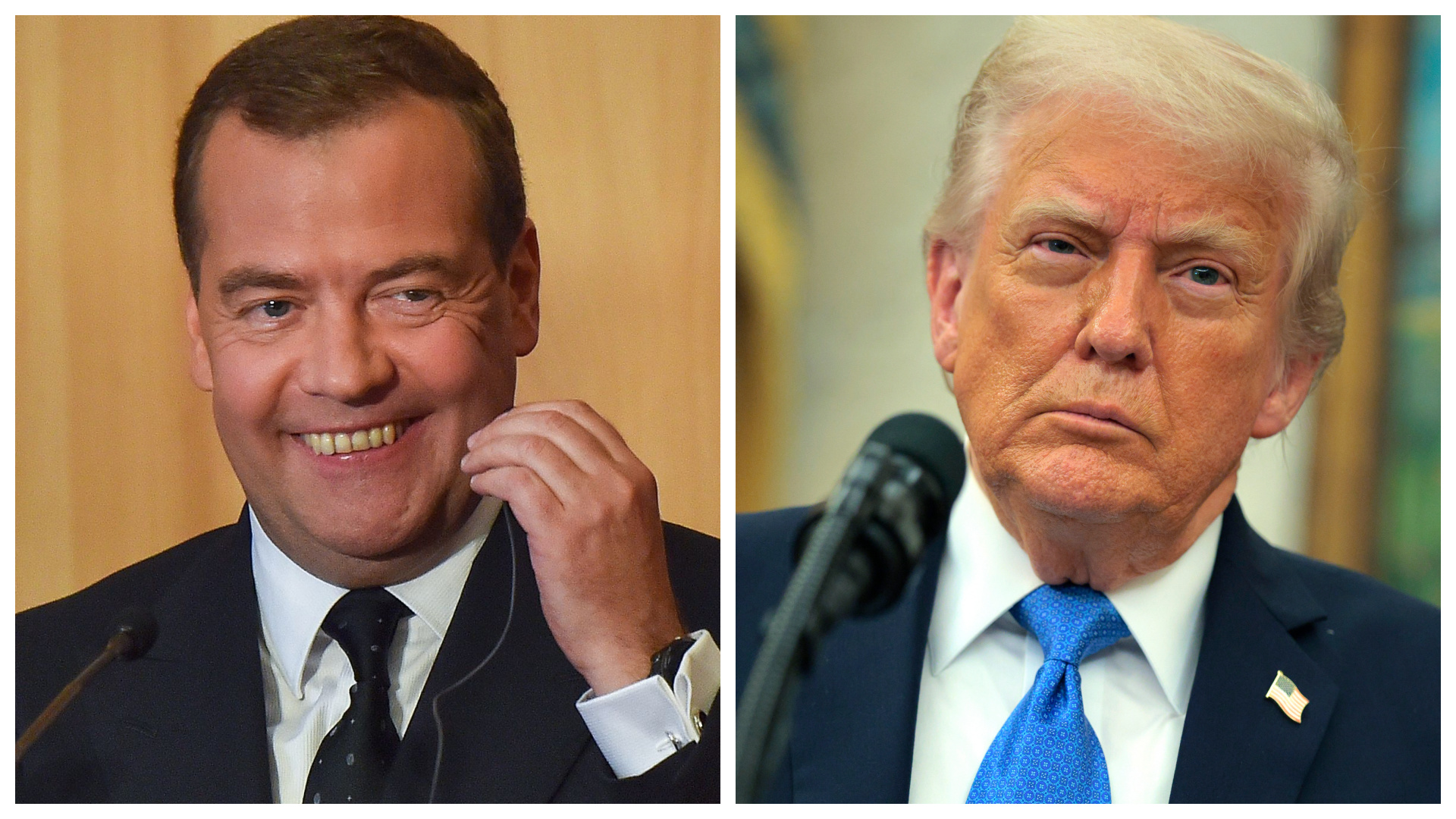 Trump en Russische Medvedev wisselen kinderachtige provocaties uit