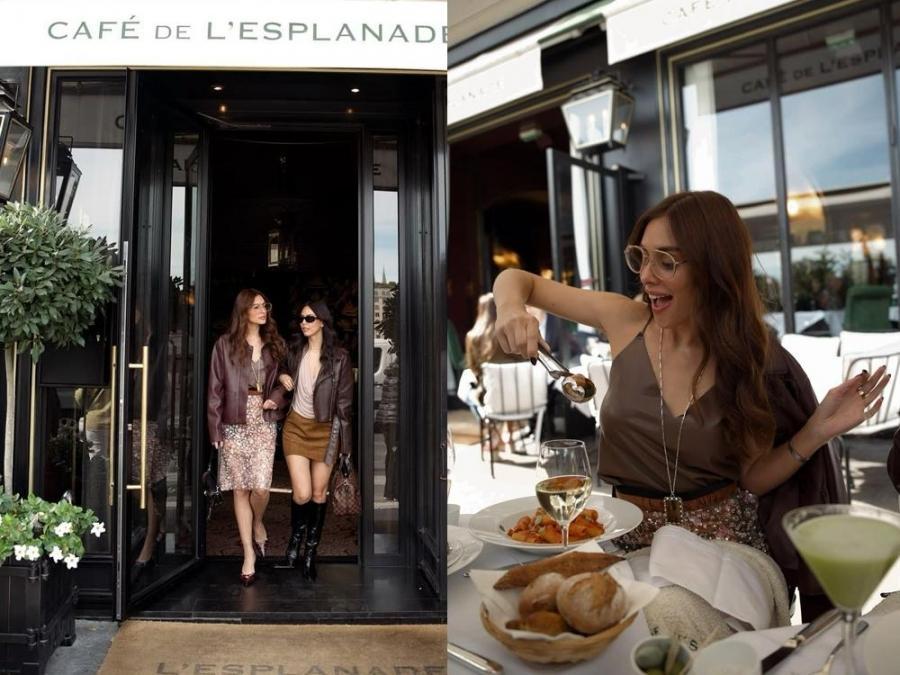 Max Collins embraces her main character moment in this French restaurant